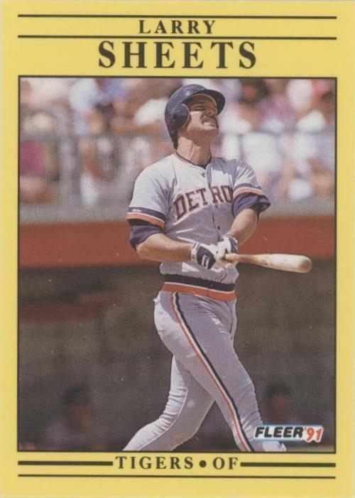 1991 Fleer - Larry Sheets #352 for sale online | eBay