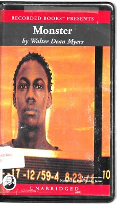 Monster by Walter Dean Myers (book on cassette) Unabridged 3 cassettes ...
