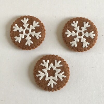 KEKSE PLÄTZCHEN LEBKUCHEN AUS FILZ DEKO * KONDITOREI * KAUFLADEN ...