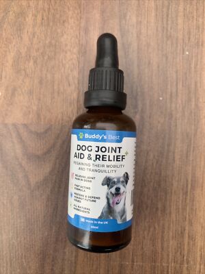 Buddys Best Dog Joint Aid and Relief Plus -50ml - Relieves Joint Pain ...