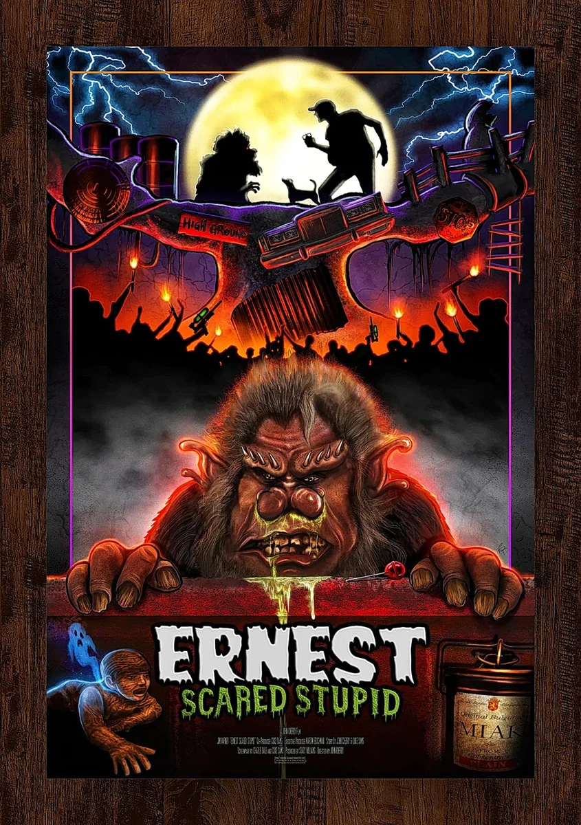Ernest Scared Stupid Poster