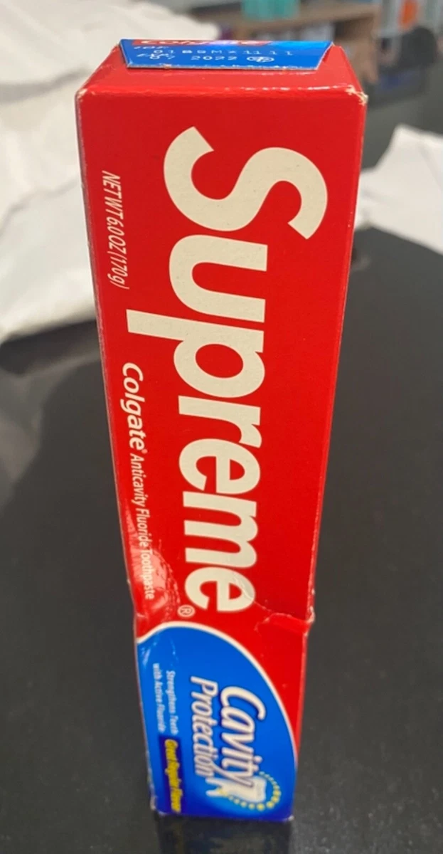 Colgate Toothpaste Tube Back