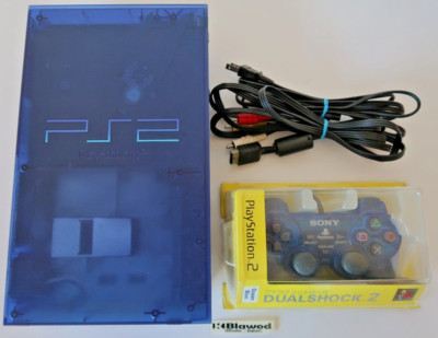 PS2 PlayStation 2 SCPH-37000 Ocean Blue Console SONY Japan Import F/S ...