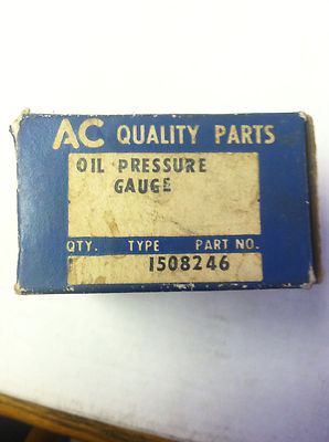 GAUGE-Oil-0-60-lbs--GM--1508246-Chevrolet-Truck-1955-1966-AC-DelcoC1 | eBay