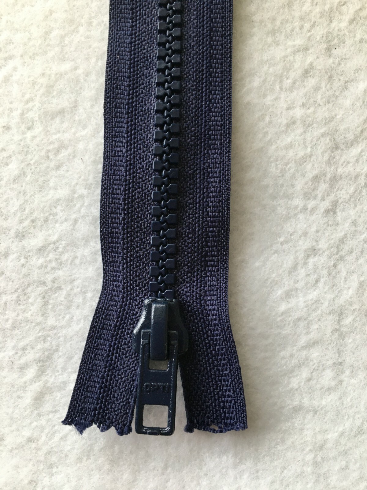 OPTI P60 Sport Open & Closed End #5 Zips Chunky Plastic Teeth Zipper ...