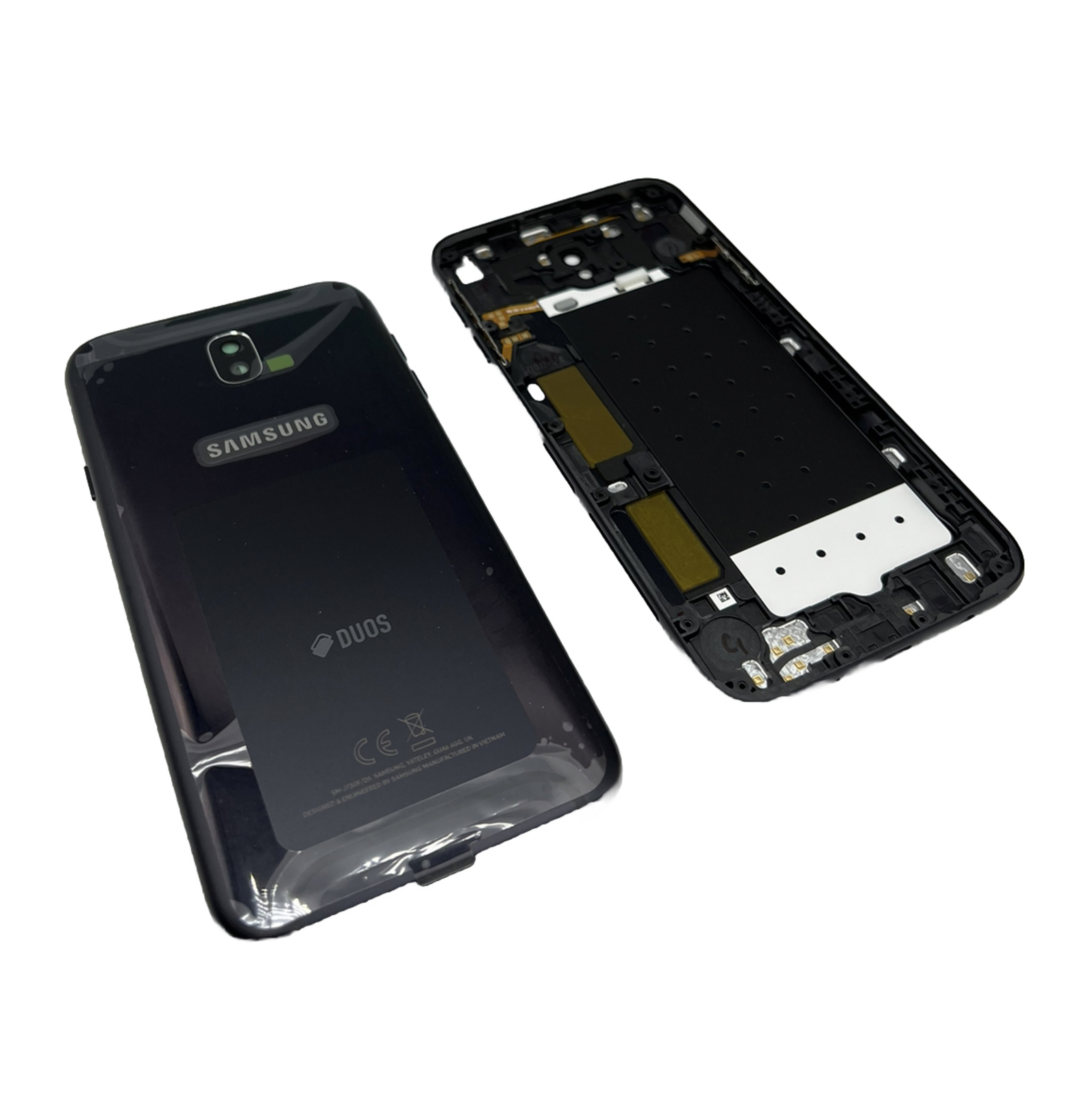 Original Samsung J7 Sm-j730f/DS Battery Cover Backcover New Black | eBay
