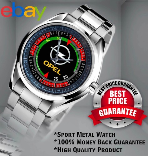 Best Price! OPEL Blazer Black Logo Casual Stainless Steel Sport Metal ...