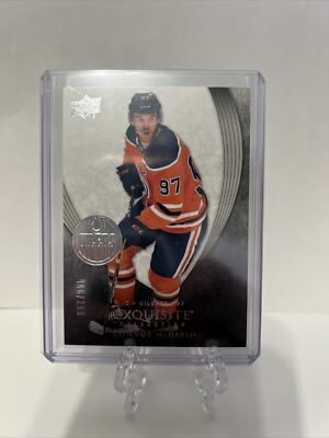 2021-22 Exquisite Collection Connor McDavid /299 07V-CM OILERS | eBay