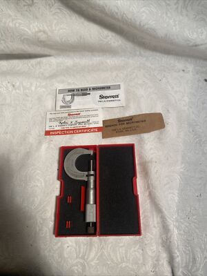 STARRETT MICROMETER CALIPER MACHINIST TOOL 230 Paperwork Wrench | eBay