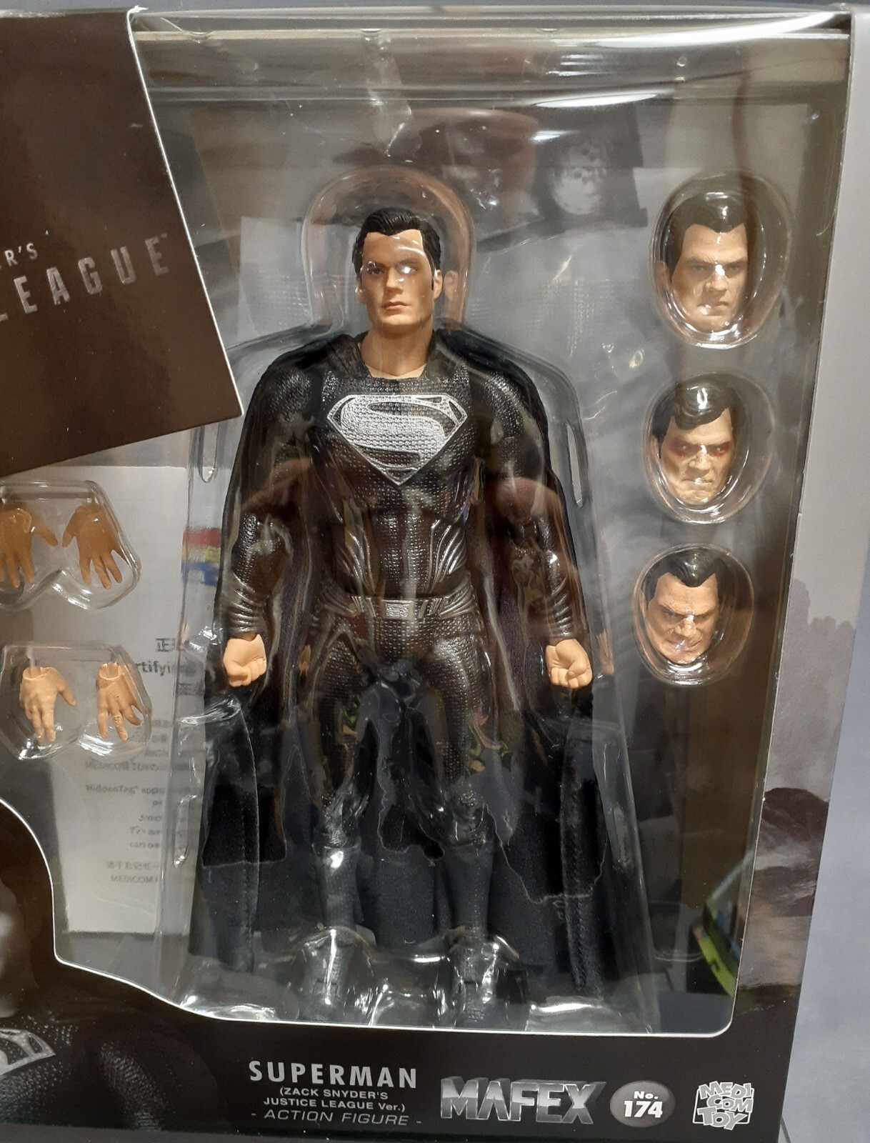 Mafex No.174 MAFEX SUPERMAN (ZACK SNYDER'S JUSTICE LEAGUE Ver.) Medicom ...