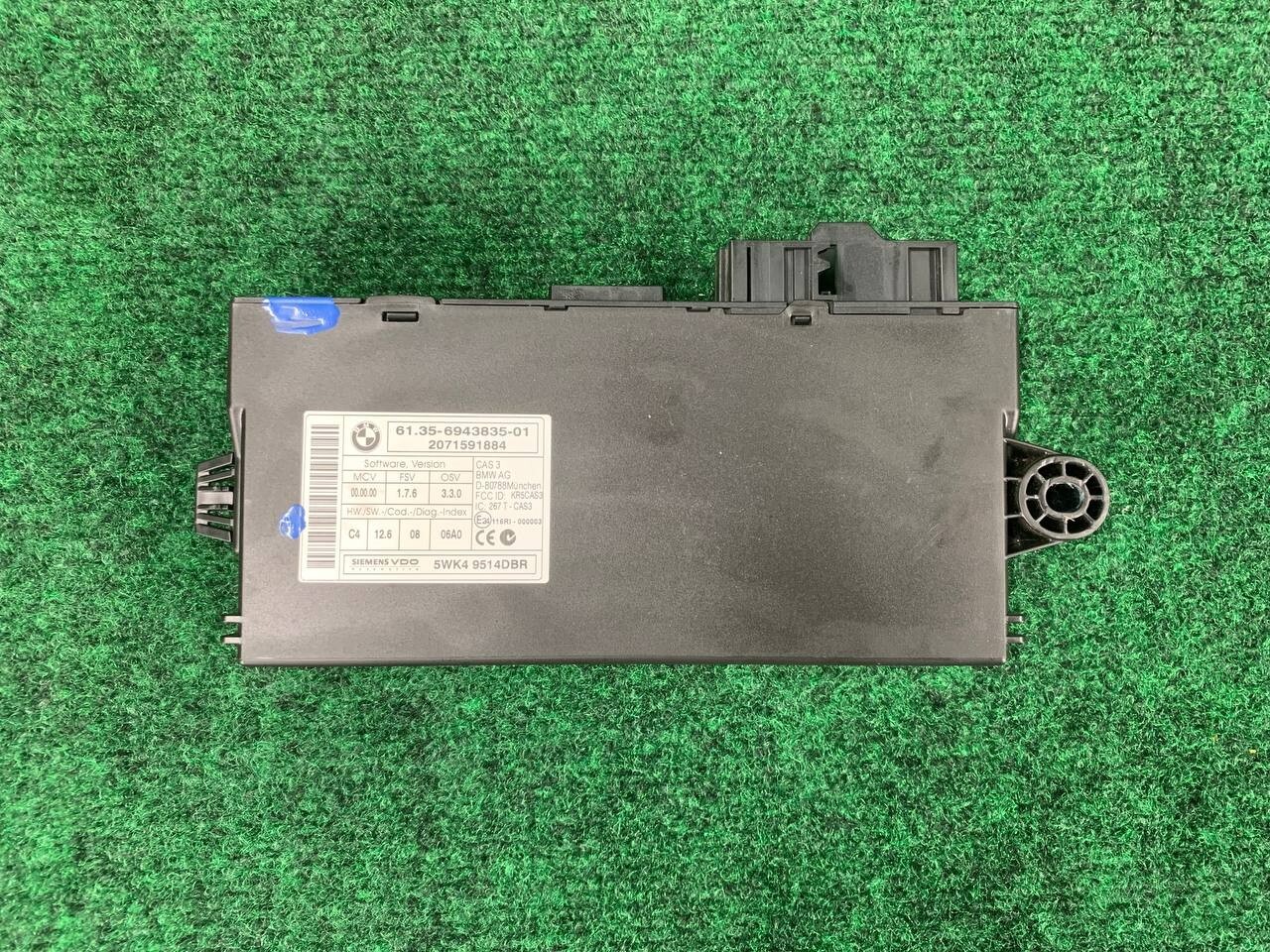 2004-2010 BMW 535i E60 Engine Ignition Computer Module CAS ECU Key ECM ...