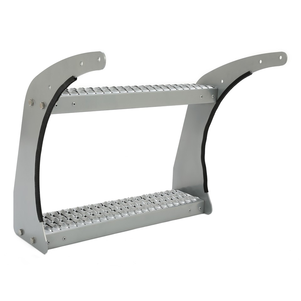 26" Fuel Tank Step Support Bracket Kit Heavy Duty Top Bottom For ...