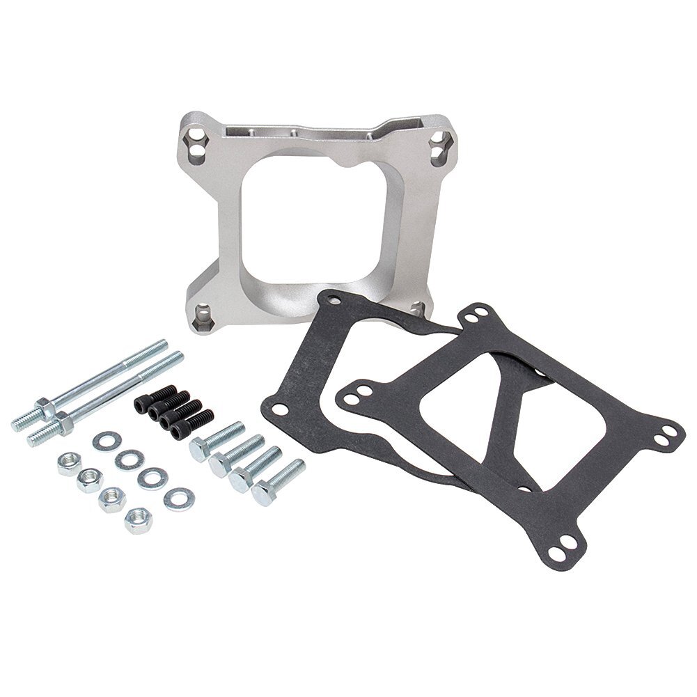 Carb Carburetor Adapter Plate 4bbl Quadrajet Holley AFB Demon Carter ...