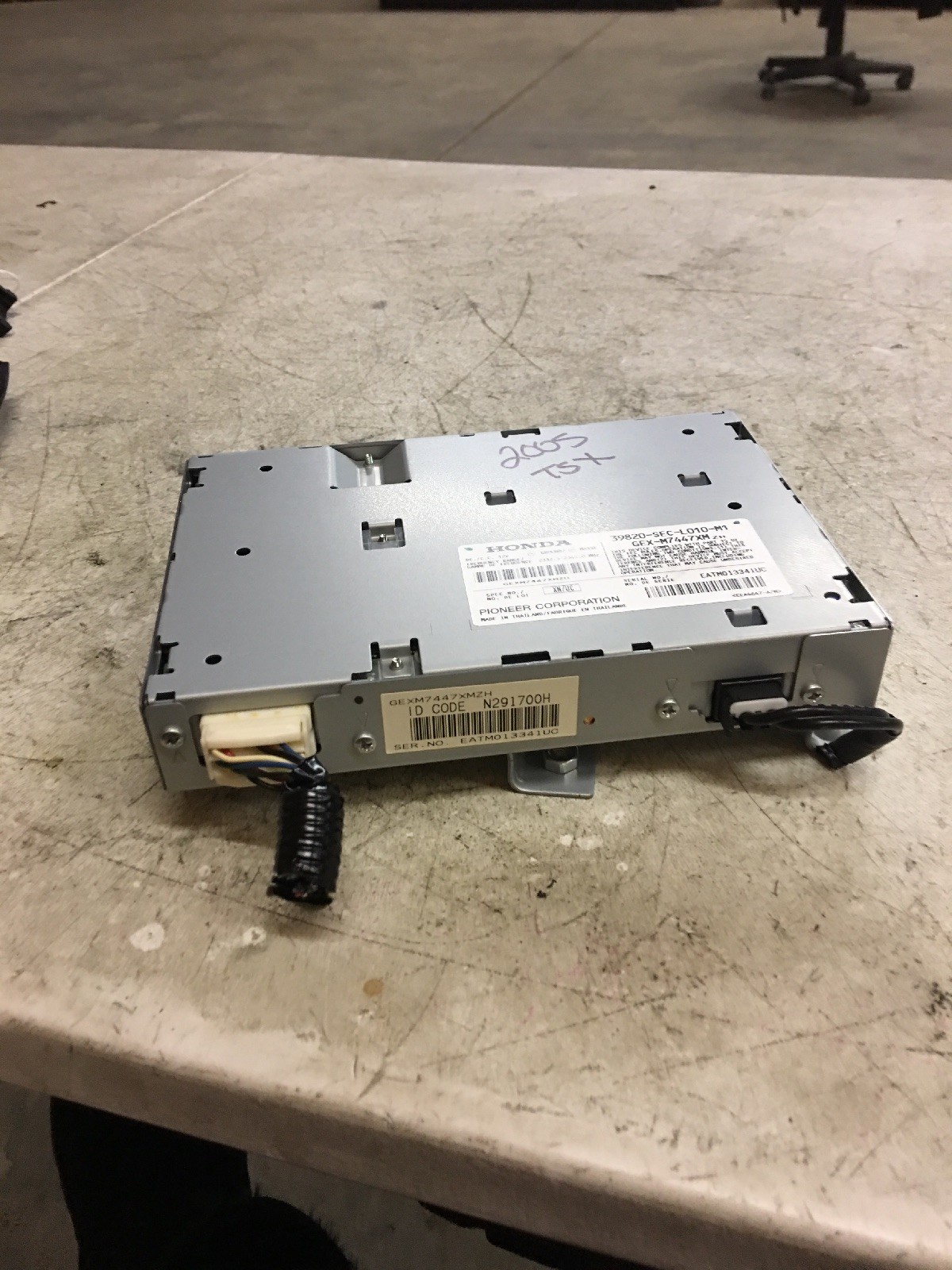 2005 Acura TSX Satellite XM Control Module 39820-SEC-L010-M1 OEM | eBay