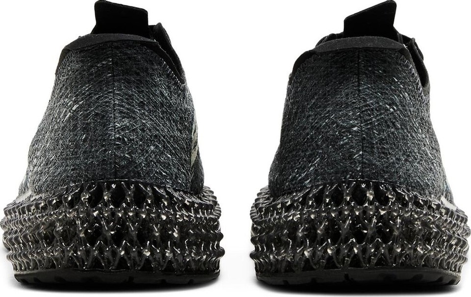 adidas 4D FWD Strung Sneakers Black Running Shoes White Logo Trainers ...