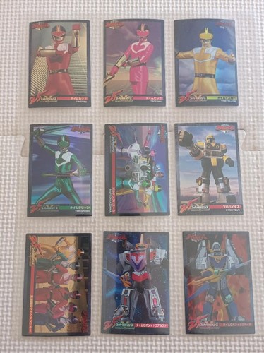 MIRAI SENTAI TIME RANGER CARD SET | eBay