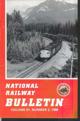 NATIONAL RAILWAY BULLETIN V51n2 Keystone Train Amtrak Fast Mail ...