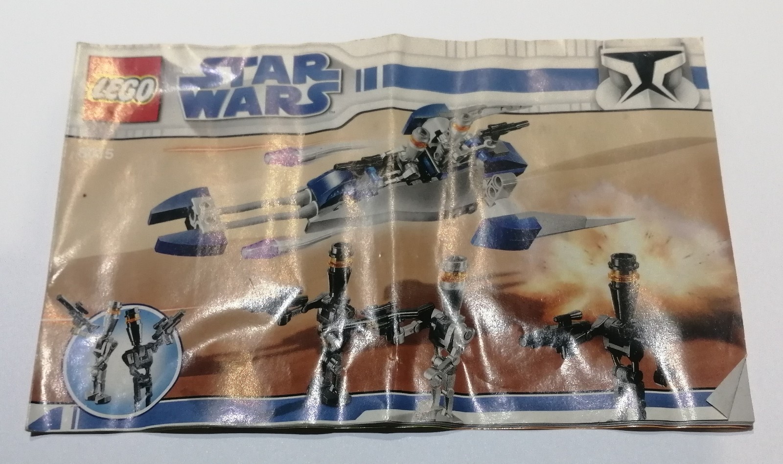 Lego Star Wars 8015 Assassin Droids Battle INSTRUCTIONS MANUAL ONLY ...