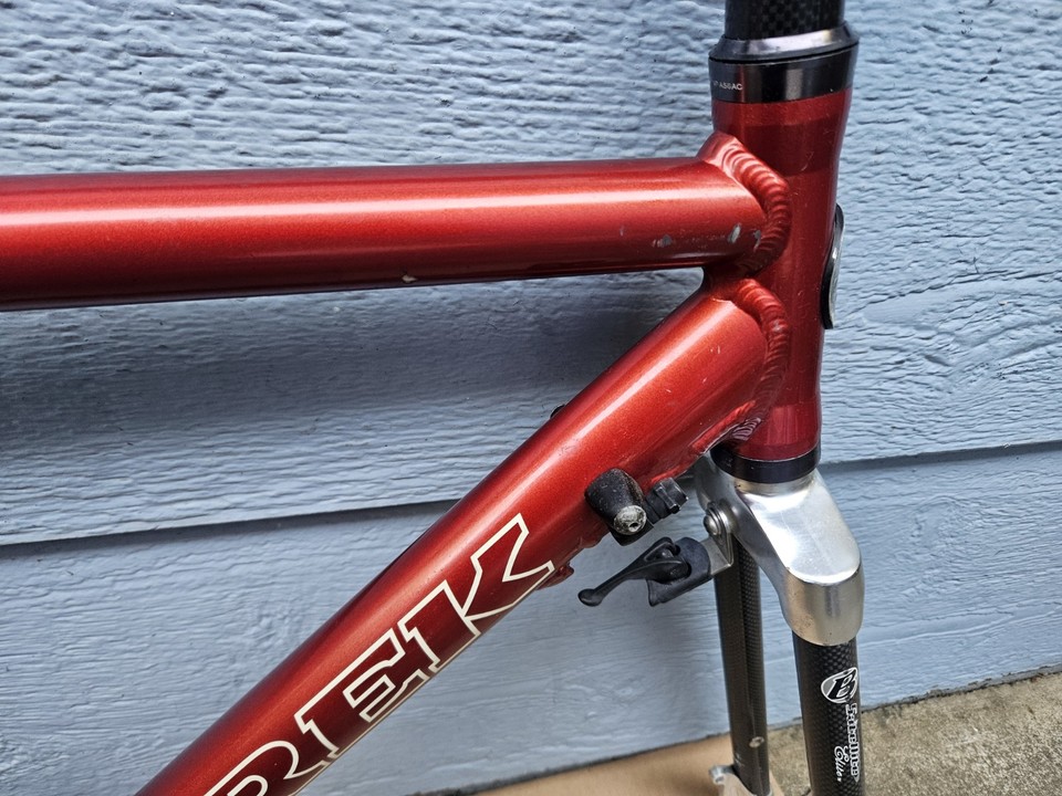 54cm Trek Portland Disc Gravel Commuter Bike Frame Aluminum Handbuilt ...