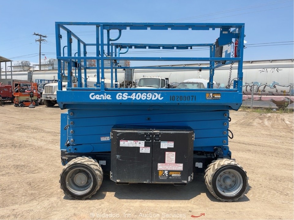 2016 Genie GS4069 DC 40' Electric Scissor Lift Manlift Aerial Platform ...