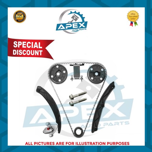 TIMING CHAIN KIT+VVT HUB GEARS FOR OPEL & VAUXHALL MOKKA ASTRA B14XFT 1 ...