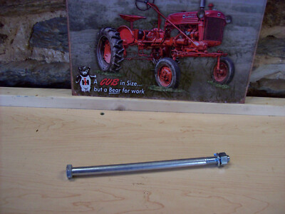 Farmall Cub McCormick snow plow mounting axle hanger bolt | eBay