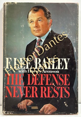 The Defense Never Rests by F. Lee Bailey (1971 Hardcover) 9780812814415 ...