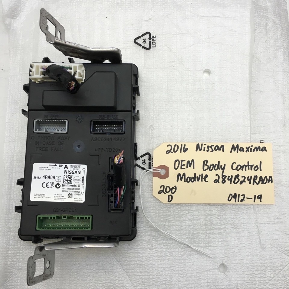 2016 2017 NISSAN MAXIMA OEM BODY CONTROL MODULE BCM 284b24ra0a | eBay