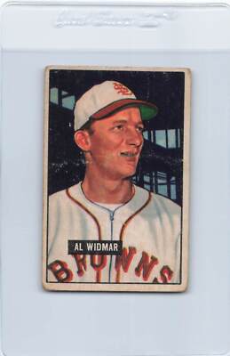 1951 Bowman #281 Al Widmar Browns VG *DA-B6469 | eBay