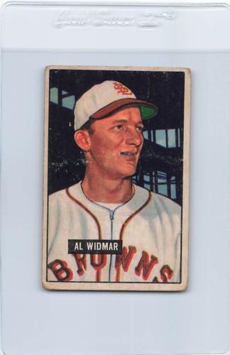 1951 Bowman #281 Al Widmar Browns VG *DA-B6469 | eBay