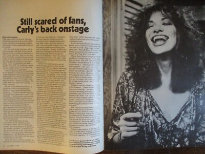 6/1978 US Mag(CARLY SIMON/ANTHONY QUINN/WAVERLY WONDERS/GORE VIDAL ...