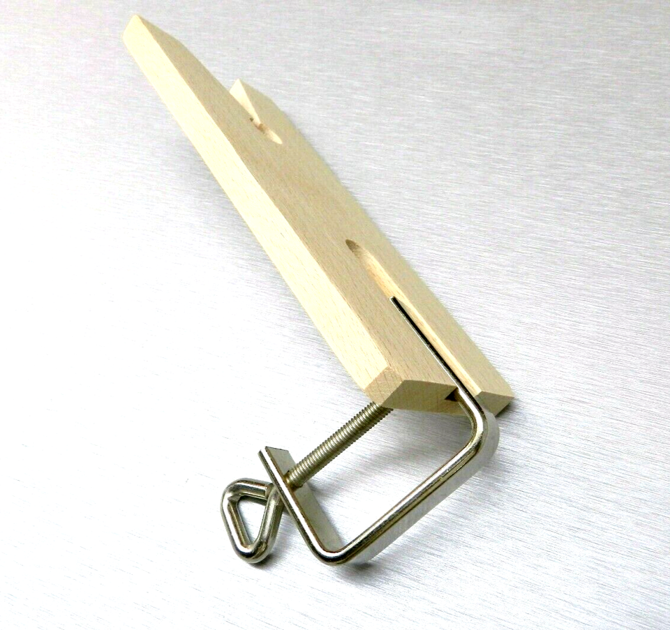 Jewelry Bench Pin Wood Peg Clamp Slotted V Clamp for Jewelers Bench ...