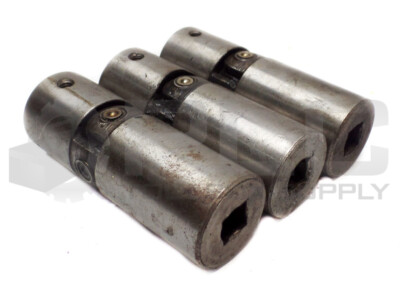 LOT OF 3 SMS MEER D2578002 UNIVERSAL JOINT, 1/2" DRIVE TO 1/2" BORE, L ...