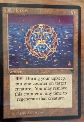 Life Matrix X (1) Legends Beautiful Excellent/Near Mint 4RCards | eBay