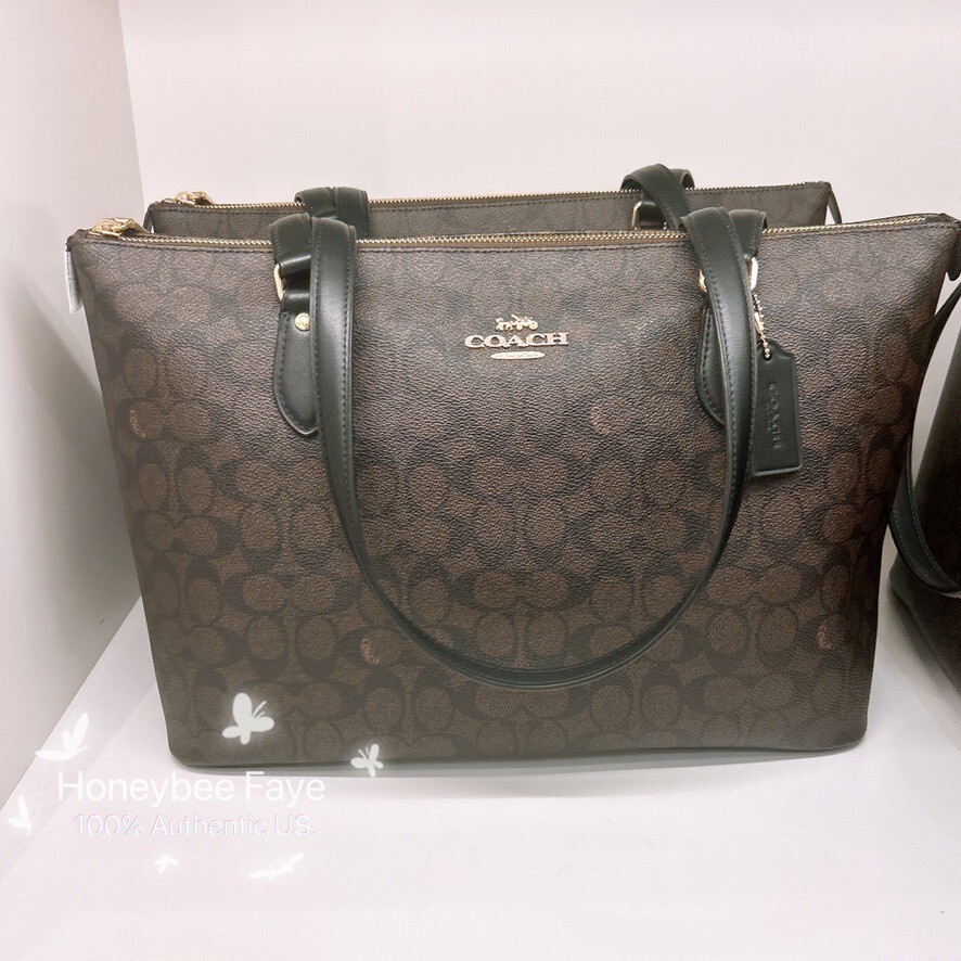 NWT Coach Gallery Tote Bag In Signature Canvas CW381/CV402 | eBay