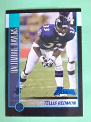 2002 Bowman Football Card #188 Tellis Redmon Rookies - Baltimore Ravens ...