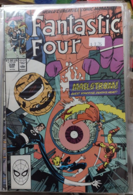 Fantastic Four # 338 1989 MARVEL walter simonson deaths head ironman ...