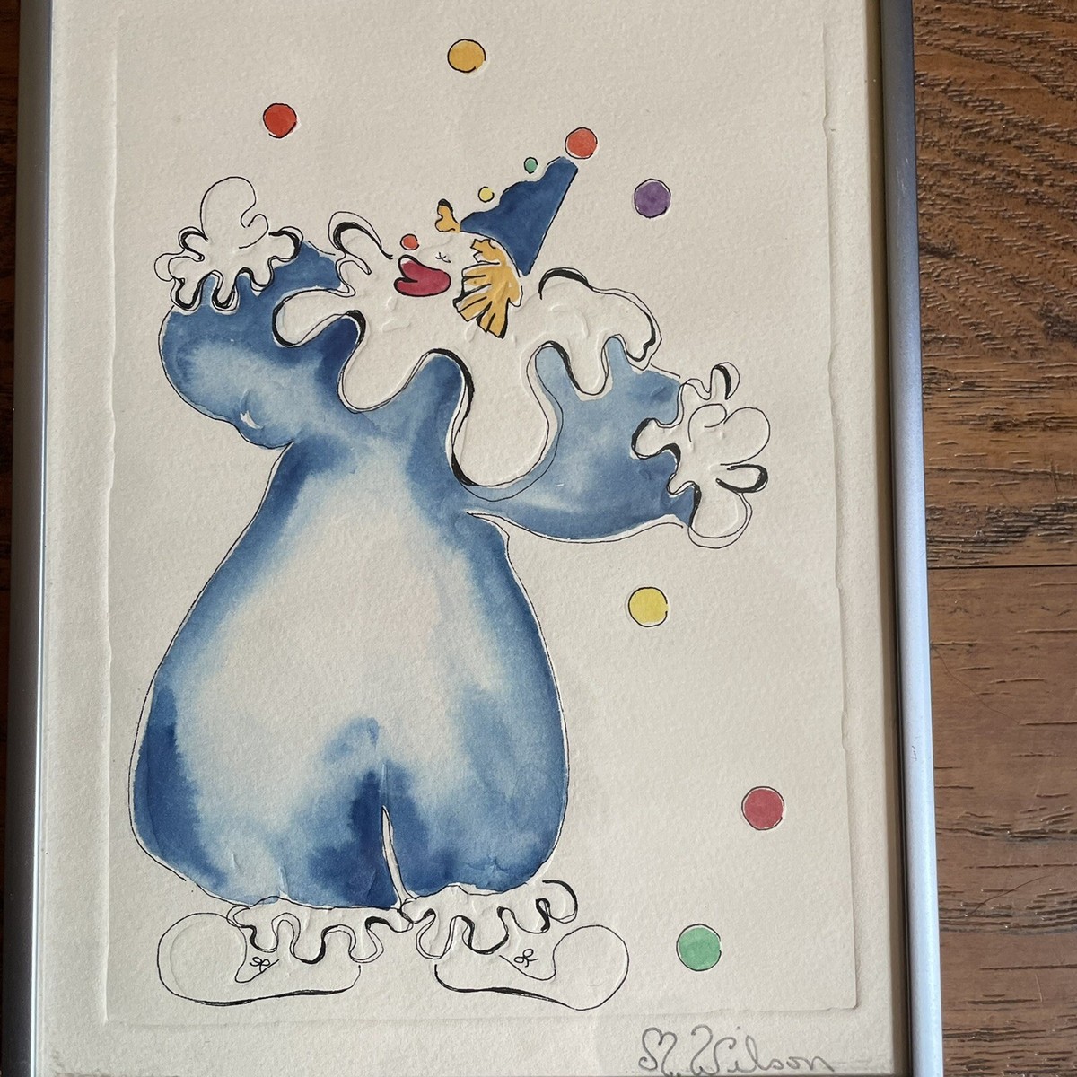 Vintage Clown Illustration