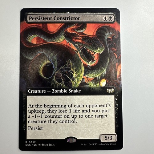 Persistent Constrictor (Extended Art) #52 MTG Duskmourn NM X1 | eBay