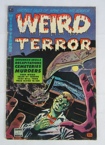 Weird Terror #6 (1953, Comic Media) Don Heck Cover PCH Golden Age ...