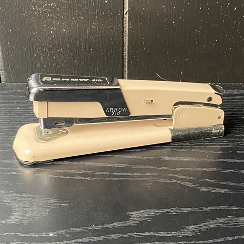 Arrow 210 Beige Stapler Vintage Office Supply | eBay