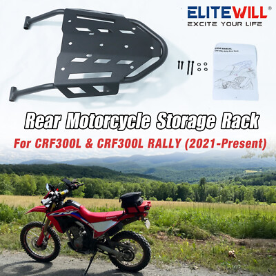 For Honda CRF 300L Rally Rear Motorcycle Luggage Cargo Rack CRF 300L ...