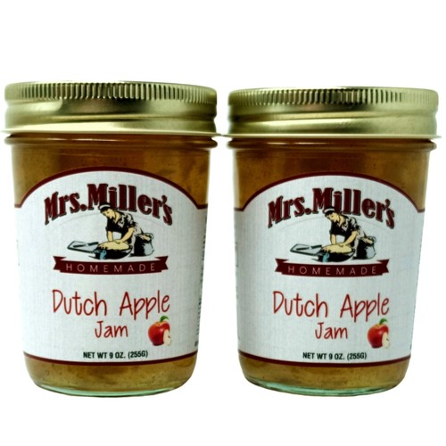 Mrs. Millers Dutch Apple Jam 2/9oz. Jars | eBay