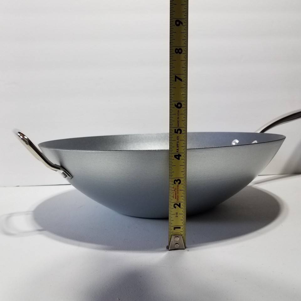 Nordic Ware N1001 Restaurant Rust-Free Cookware Asian Cooking Spun Wok ...