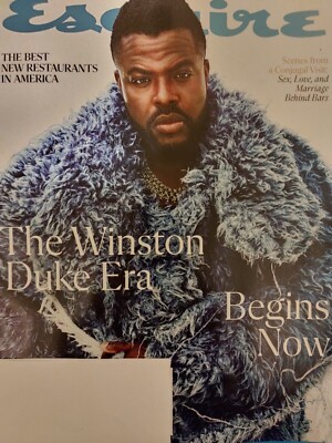 Esquire Magazine Winter 2022/2023 The Winston Duke Era Begins Now ...