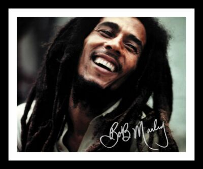 Bob Marley Autograph Signed & Framed Photo | eBay UK
