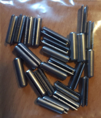 5mm x 20mm STAlNLESS DIN 1481 SLOTTED SPRING TENSION PINS ROLL PINS ...