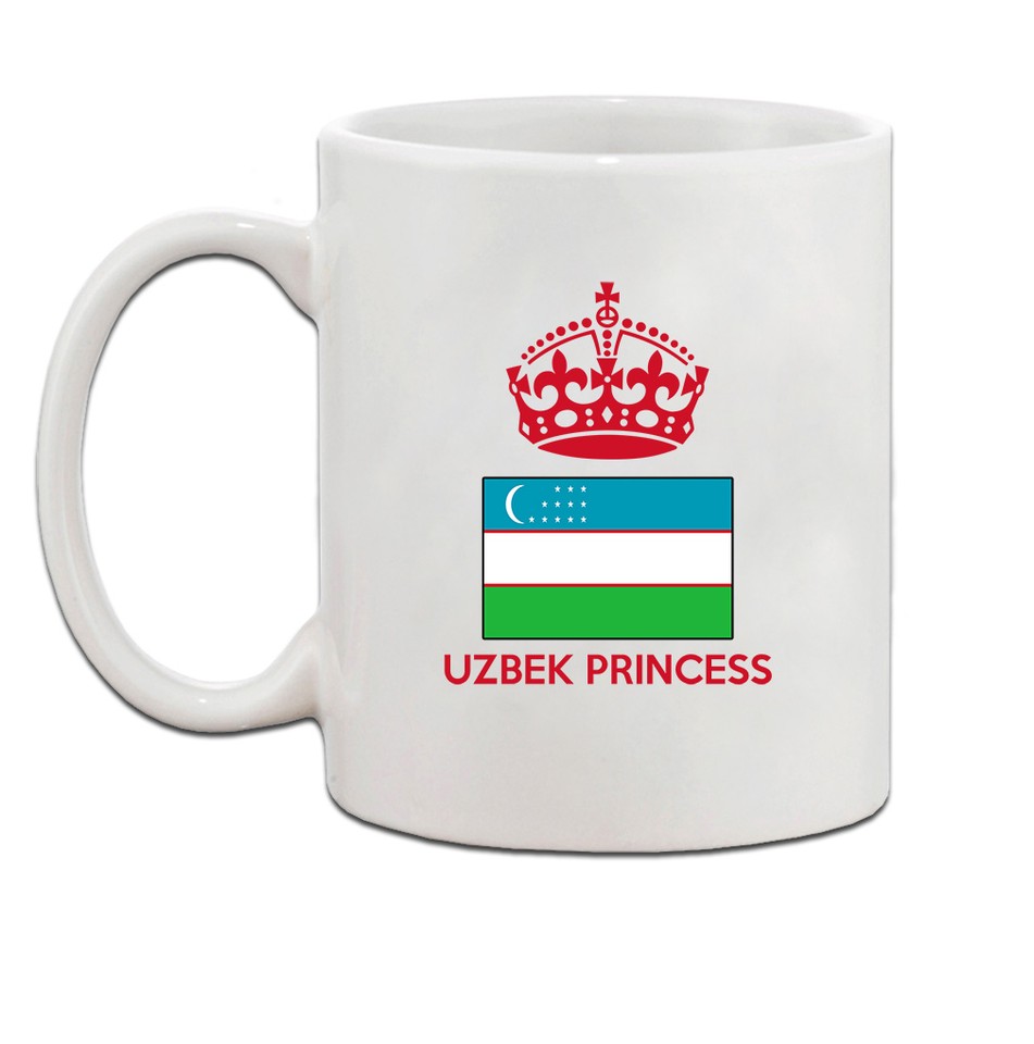 UZBEK Princess Crown Ceramic Coffee Tea Mug Cup | eBay