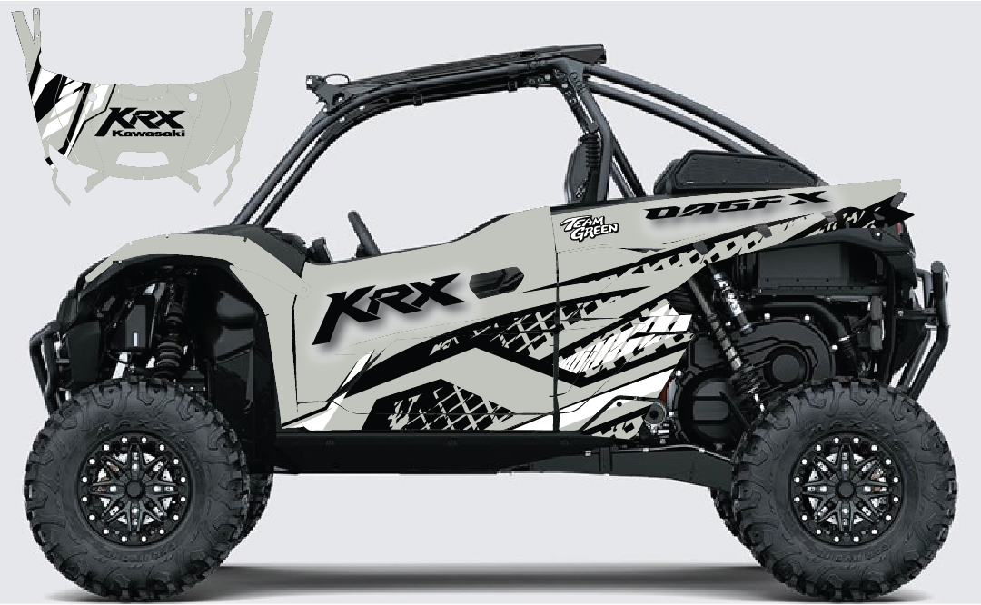 2019 - 2023 Kawasaki Teryx KRX 1000 Graphic Kit - Pro Edition D52-5 ...