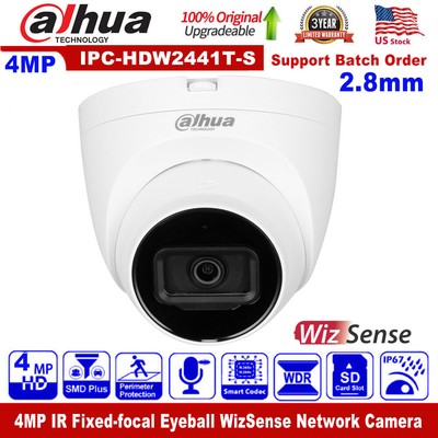 alhua Original 4MP WizSense IP Camera Outdoor HDW2441T-S & HDW2441TMP-S ...